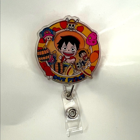 Other | New One Piece Anime Shaker Badge Reel | Poshmark